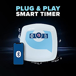 Aquabot REVA Robotic Pool Cleaner with Smartphone App, Gyroscope, Waterline Cleaning, and Smart Navigation
