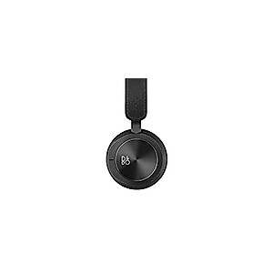 B&O PLAY by Bang & Olufsen Beoplay H8i Wireless Bluetooth On-Ear Headphones with Active Noise Cancellation (ANC), Transparency mode and Microphone Black - 1645126