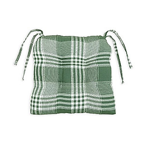 Arlee Exeter Set of 2 Chair Pad, Olive 2 Count