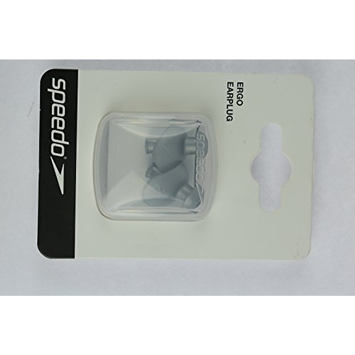 Speedo Unisex Adult Ergo Swimming Earplug Swimming Earplug, Grey, One Size