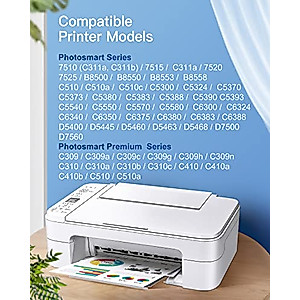 GPC Image Compatible Ink Cartridge Replacement for HP 564XL 564 XL Compatible with DeskJet 3520 3522 Officejet 4620 Photosmart 5520 6510 7520 7525 Printer (4 Photo Black)