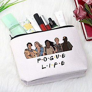 GJTIM Outer Pogue Zipper Pouch OBX North Carolina Friends John B JJ Pope Kiara Makeup Bag for Women