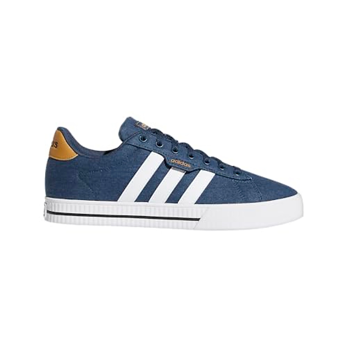 adidas Men's Daily 3.0 Skate Shoe, Crew Navy/White/Core Black, 12