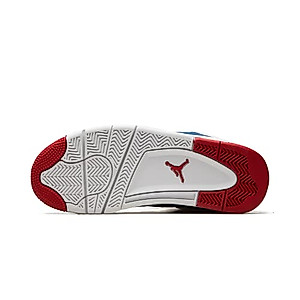 Jordan Air Jordan 4 Retro (Big Kid) French Blue/White/Gym Red/Pearl White 6 Big Kid M