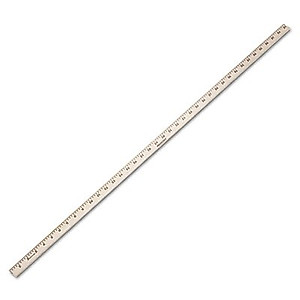 Westcott 10431 Wooden Meter Stick, 39 1/2"