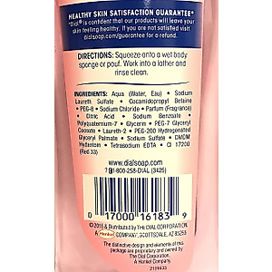 Dial Hydrating Body Wash - Hibiscus Water - Net Wt. 16 FL OZ (473 mL) Per Bottle - Pack of 2 Bottles