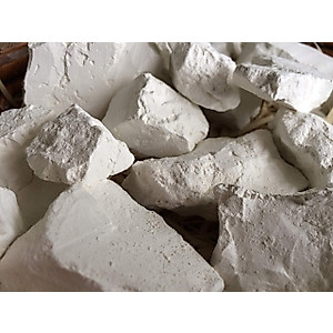 KAOLIN edible Clay chunks (lump) natural for eating (food), 1 lb (450 g)