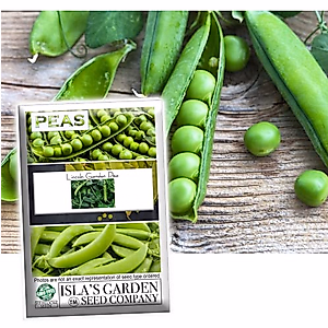Lincoln Garden Pea Seeds for Planting, 50+ Heirloom Seeds Per Packet, (Isla's Garden Seeds), Non GMO Seeds, Botanical Name: Pisum sativum, Great Home Garden Gift
