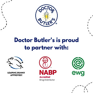 Doctor Butler’s Diaper Rash Cream – Maximum Strength Diaper Rash Cream for Baby Providing Fast Relief & Protects Sensitive Skin, Botanically-Derived Ingredients & Free of Irritants (3oz)