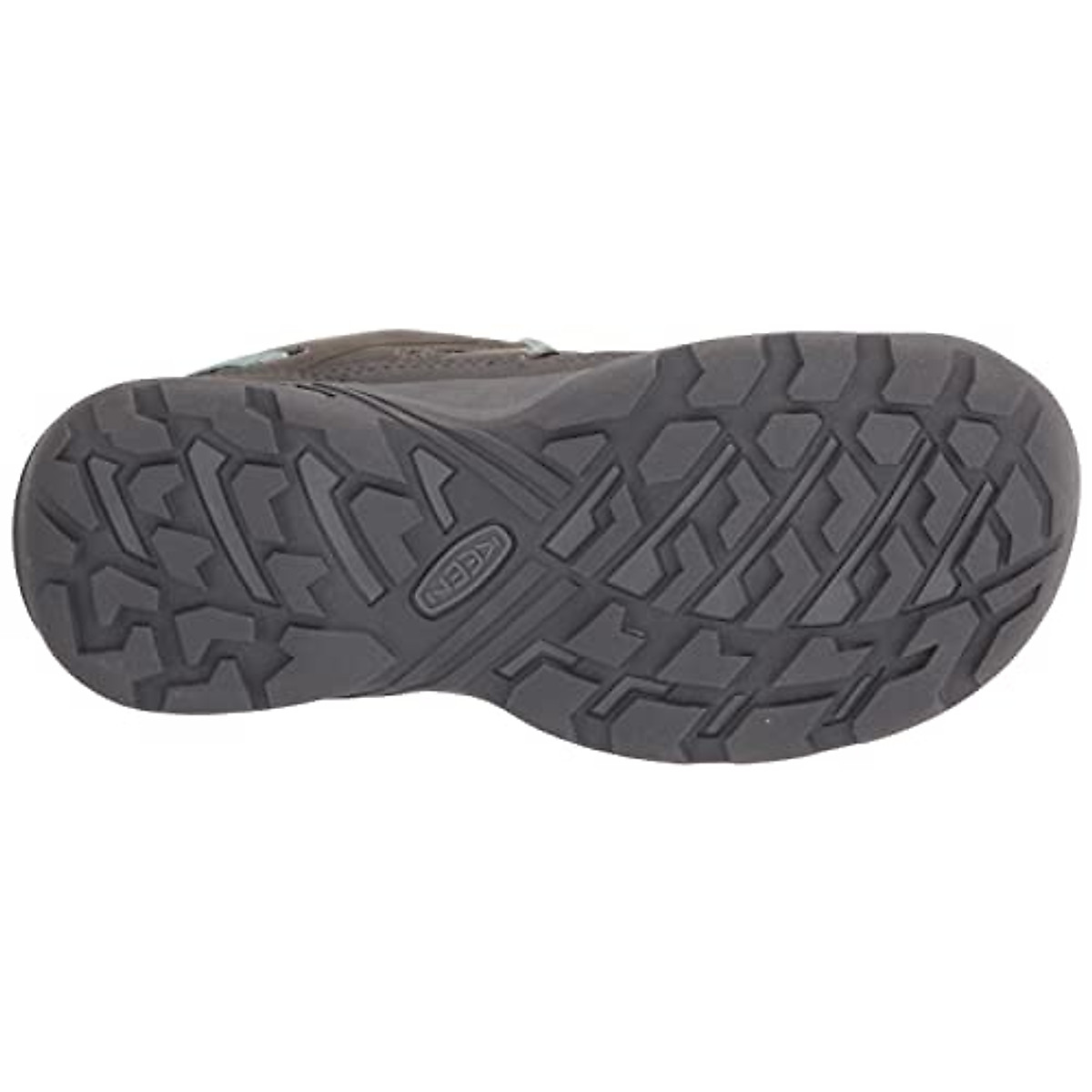 KEEN Women's Circadia Vent Low Height Breathable Hiking Shoes, Steel Grey/Cloud Blue, 8.5