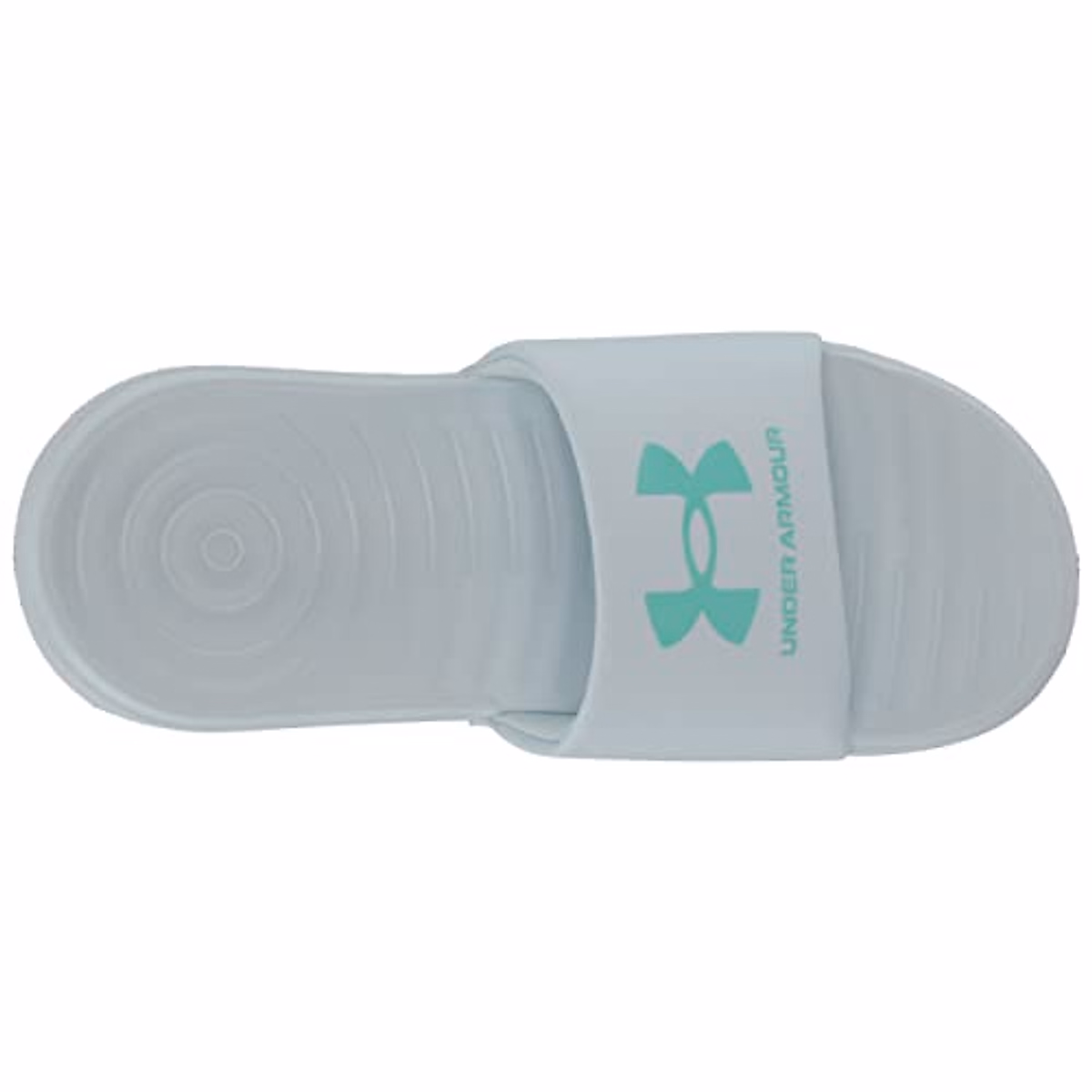 Under Armour Girls' Ansa Fixed Strap, (401) Halogen Blue/Halogen Blue/Green Breeze, 4, US