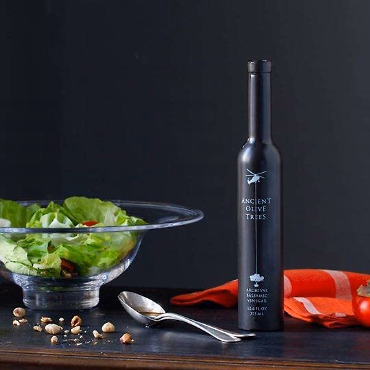 ANCIENT OLIVE TREES - Balsamic Vinegar | Aceto Balsamico di Modena IGP | Perfect for Any Sauce, Marinade, Salad, Fruit, or Vegetable Dish | 12.6 FL. OZ. | 1 CT