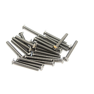 Makerbeam M3 Bolts with Square Head, 12mm 100 pcs and 25mm 25pcs