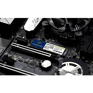 Timetec 256GBx10 (10 Pack) SSD 3D NAND TLC SATA III 6Gb/s M.2 2280 NGFF 128TBW Read Speed Up to 550MB/s SLC Cache Performance Boost Internal Solid State Drive for PC Computer Laptop and Desktop