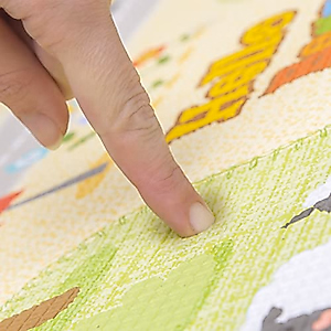 Parklon Baby Soft Play Mat (Hello Bear Smiletown, Medium)