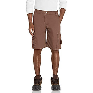 Dickies Men's Big and Tall Tough Max 11 Inch Relaxed Fit Duck Cargo Short, Timber Brown, 56