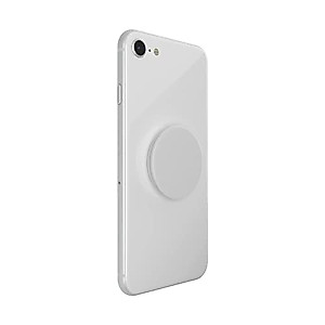 PopSockets: Phone Grip with Expanding Kickstand, Pop Socket for Phone - White
