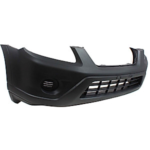 Evan Fischer Front Bumper Cover Compatible with 2005-2006 Honda CR-V Textured EX/LX Models Japan/UK Built