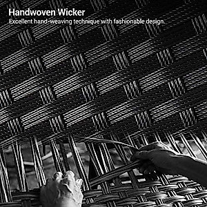 windaze 230FT Wicker Repair Kit, Synthetic PE Rattan Repair Material for Patio Furniture, Waterproof Wicker Repair Supplies Replacement for Knit DIY Repair