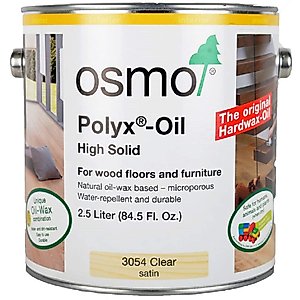 Osmo - Polyx-Oil - 3054 Clear Satin - 2.5 Liters