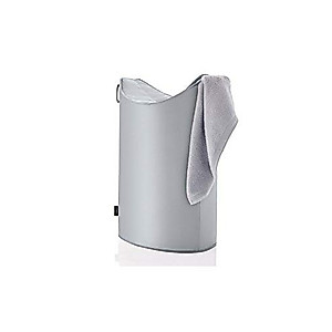 Blomus 65387 Laundry Bin, Silver, 42 x 66.5 x 66.5 cm, Grey