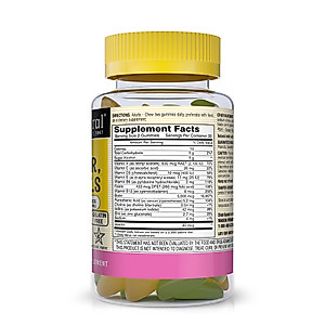 MASON NATURAL Body Hair & Skin Gummies, 60 Count