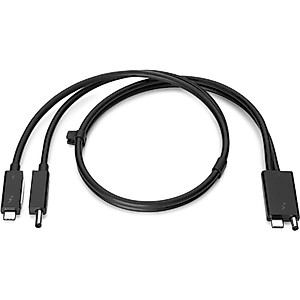HP 3TR87AA TB Dock G2 with Combo Cable, Black (Renewed)