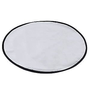 Household Garden Products Fire Pit Mat Heat Resistant Grill Deck Protector Double Sided Round Lawn Mat for Outdoor Camping(24英寸)