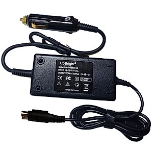 UpBright 4-Pin Car 19V DC Adapter Compatible with Philips Respironics SimplyGo Simply Go Mini 82211 MANGO120-19BK-PHI REF 1116818 Megmeet PA 15668 1116816 56292-101 MDP120-19-002 REF 1116819 Charger