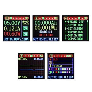 DROK Adjustable Voltage Regulator DC, Buck Boost Converter 6.0V-36V 9v 12v to DC 0.6-36V 24v 5A Power Supply Panel, Constant Current Volt Step Up Down Module