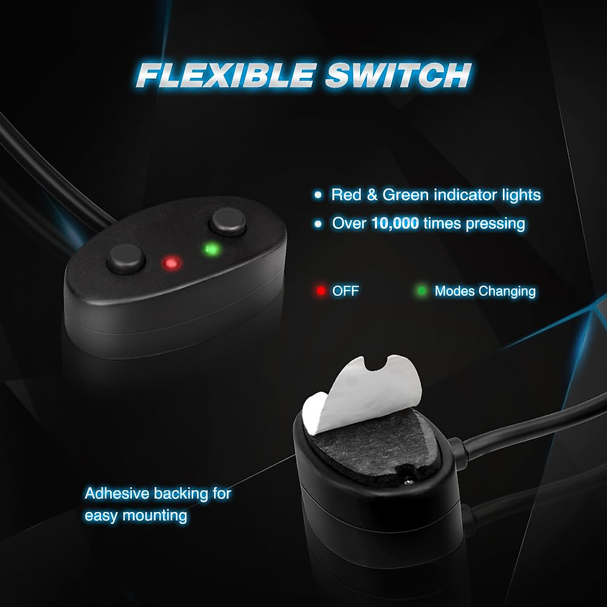 Nilight - 18101C-A LED Light Bar 22Inch 270W White & Amber Triple Row 13500LM Flood Spot Combo Led Bar Off Road Lights for Trucks with Wiring Harness Kit,2 Years Warranty