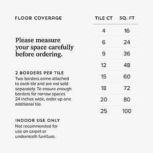 We Sell Mats Forest Floor Farmhouse Collection 3/8 Inch Thick Printed Wood Grain Mats, 24 in x 24 in, Barnwood Brown