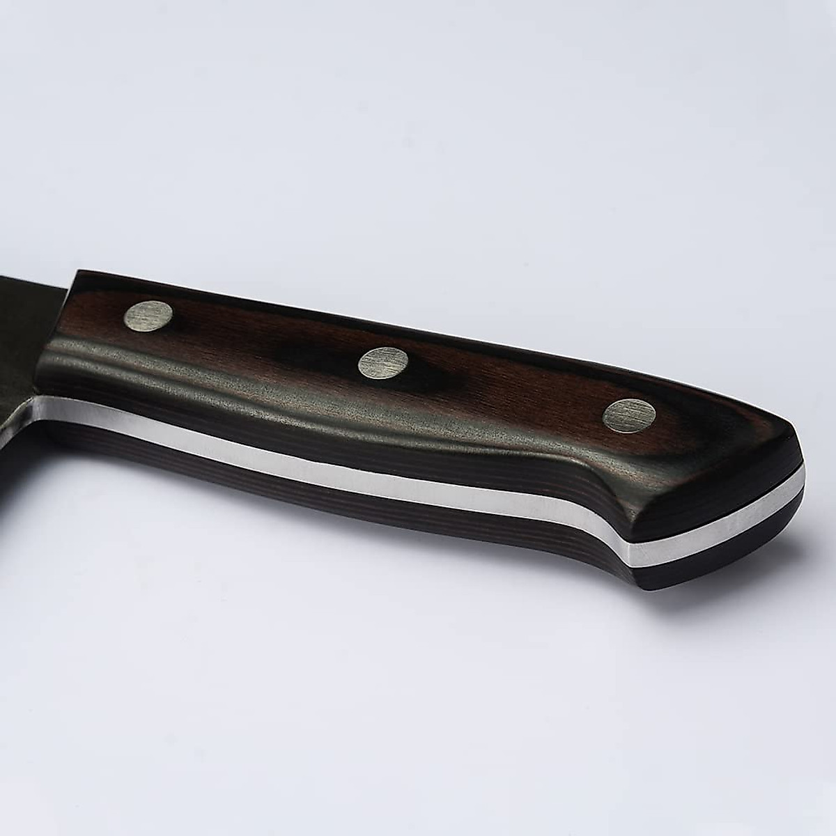 Meat Cleaver, Handmade Butcher Knife High Carbon Japanese Kitchen Poultry Bone Cutting Full Tang Wood Handle Serbian Handmade Knives