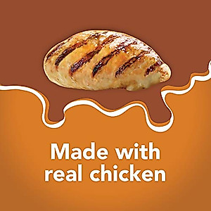 Purina Friskies Gravy Pate, Wet Cat Food Extra Gravy Pate With Chicken in Savory - (Pack of 24) 5.5 oz. Cans