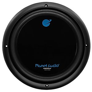 Planet Audio AC10D Anarchy Series 10 Inch Car Subwoofer - 1500 Watts Max, Dual 4 Ohm Voice Coil, Sold Individually, for Truck, Boxes, Enclosures, Use with Amplifier
