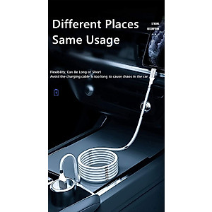 JJKKZVZ 2Pack Upgraded Micro USB 2.0 Magnetic Charging Cable, 3FT Android Charger Cable Data Transfer Cable for All Micro USB Devices