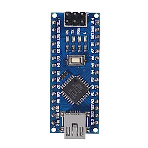 ALMOCN 2pcs for Nano V3.0 Module ATmega328P 5V 16MHz CH340G Chip Microcontroller Development Board USB Cable for Arduino