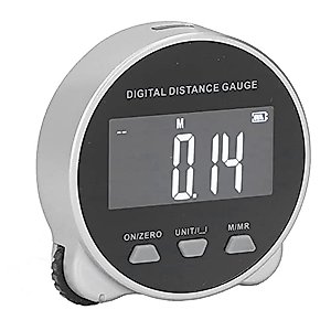 Digital Tape Measure, 656 Ft High Accuracy Electronic Rolling Ruler with LCD Display, Electronic Ruler Distance Rolling Measuring Tool for Flat Curved Diameter Odd Shape