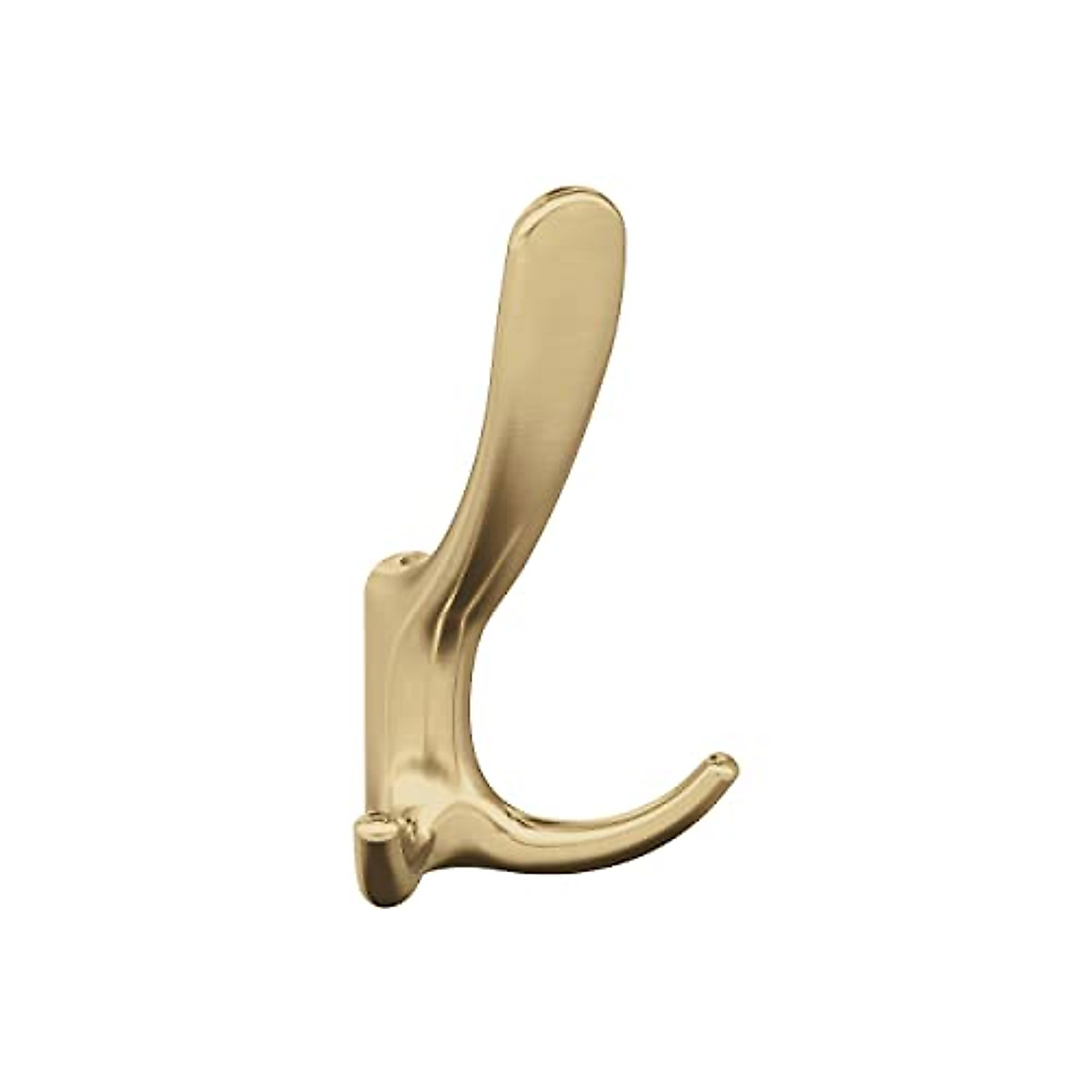 Amerock HBX37013CZ | Finesse Triple Prong Decorative Wall Hook | Champagne Bronze Hook for Coats, Hats, Backpacks, Bags | Hooks for Bathroom, Bedroom, Closet, Entryway, Laundry Room, Office