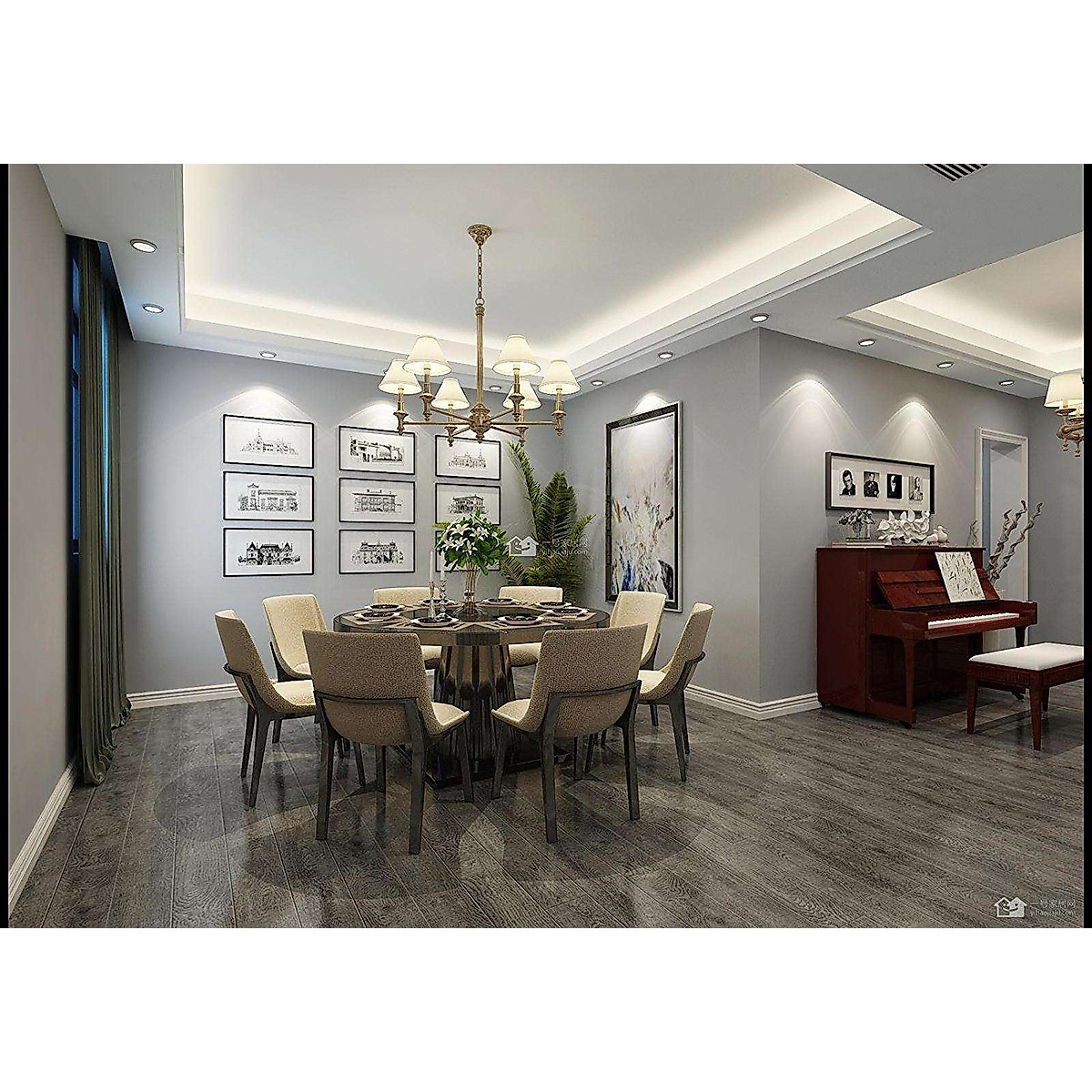 ziyidianzhi E11 LED Bulb Dimmable, 8W (75W 100W Halogen Bulbs Equivalent), Mini Candelabra Base, AC110V120V 130V, 6000K Daylight for Chandeliers Ceiling Fan Light, Pack of 4