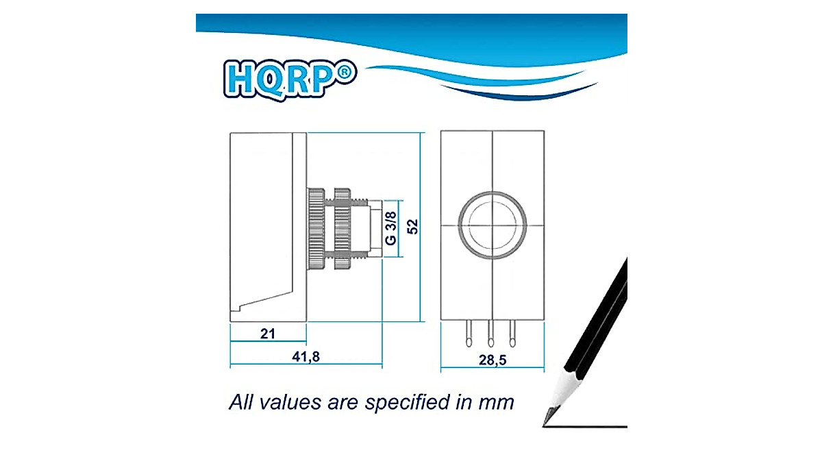 HQRP Light Photocell Sensor for Dusk to Dawn Control