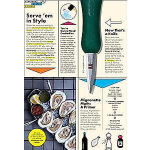 R. Murphy/Ramelson Duxbury Oyster Knife - As Seen in Bon Appetit Magazine - Shellfish Seafood Clam Shucker Tool - Made in USA