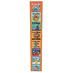 Ninja Life Hacks Self Awareness 8 Book Box Set (Books 41-48: Frustrated Ninja, Nervous Ninja, Jealous Ninja, Growth Mindset Ninja, Forgetful Ninja, ... Emotionally Intelligent Ninja, Memory Ninja)