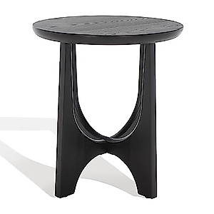 SAFAVIEH Couture Collection Sasha Black Oak Veneer Accent Table