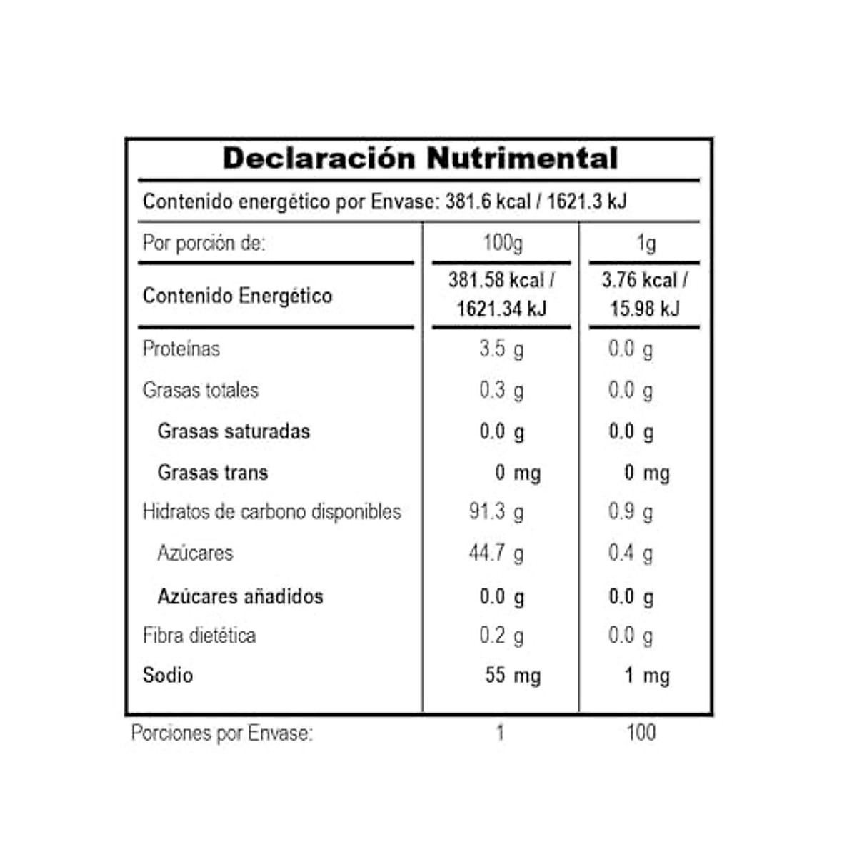THE MIX SUPERFOODS - MONK FRUIT 100% PURE - Monk Fruit Without erythritol - Suitable for diabetics - 10 times sweeter than sugar - 3.5 oz (100 g)