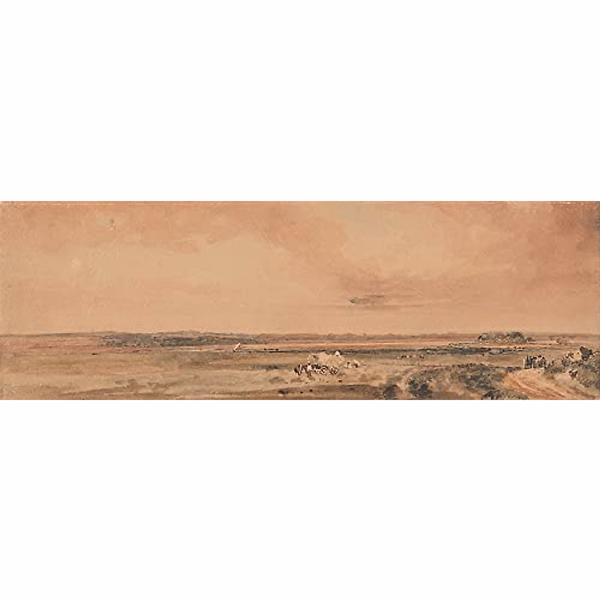 ArtDirect Harvest Time 48x16 UnFramed Museum Art Print Poster Ready for Framing by Peter DeWint (English, 1784 – 1849)