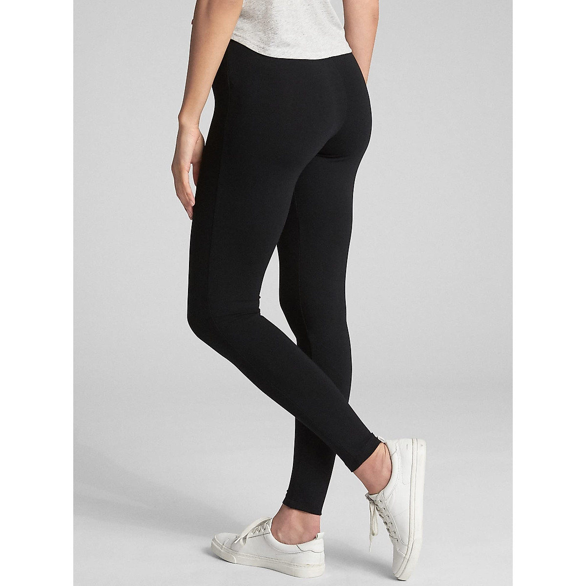 GAP Womens Basic Pant Leggings, True Black, Large US