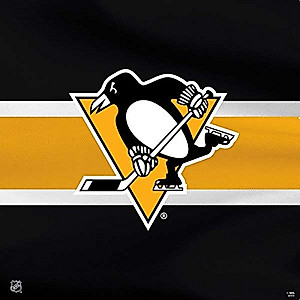 Skinit Decal Gaming Skin Compatible with PS4 Slim Bundle - Officially Licensed NHL Pittsburgh Penguins Jersey Design