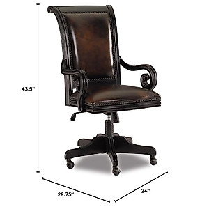 Hooker Furniture Telluride Tilt Swivel Office Chair