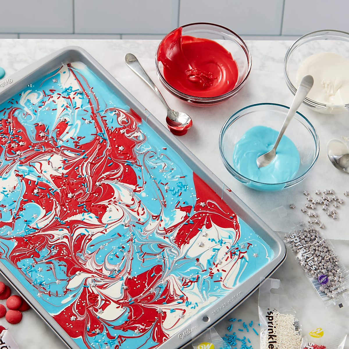 Wilton Blue Candy Melts Candy, 12 oz, Pack of 6